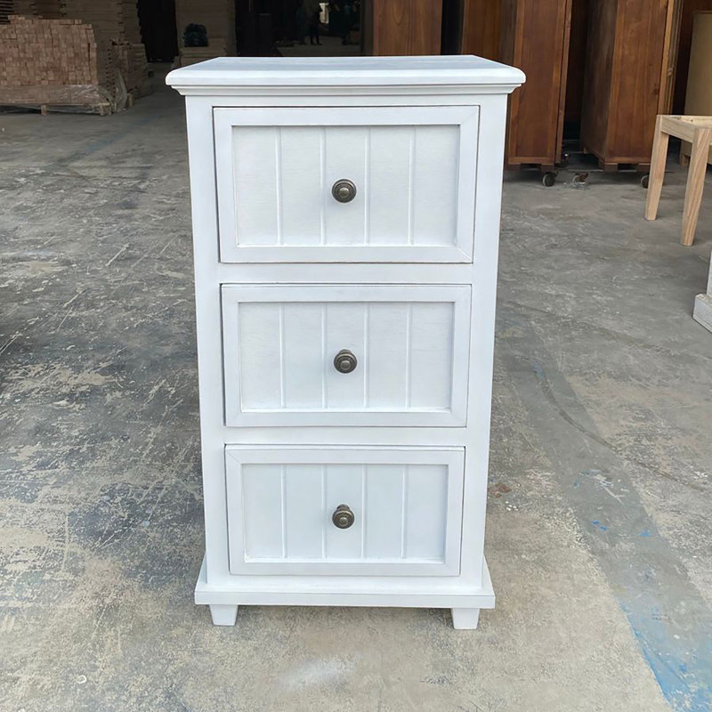 Lark Manor Aniakudo 30'' Tall 3 - Drawer End Table & Reviews | Wayfair